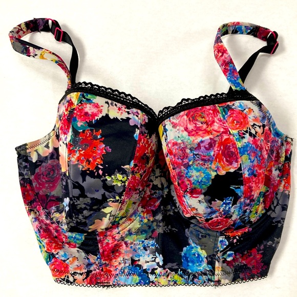 Free People | Intimates & Sleepwear | Cleo Panache Breeze Floral Satin ...